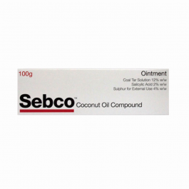 Sebco Coconut Oil Compound Ointment – 100g – Fusion Pharmacy